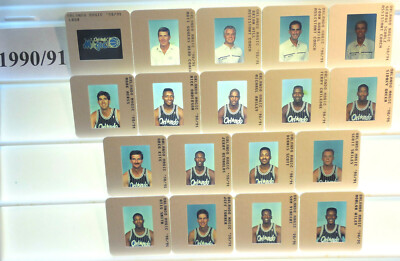 1990-96 NBA Orlando Magic TV card/slide team Sets U PICK Kite Skiles ...
