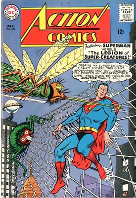 Action Comics # 326 VERY FINE+ July 1965 See photos | eBay