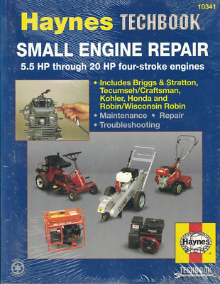 Haynes TechBook Manual: Small Engine Repair 5.5HP-20HP For Stroke ...