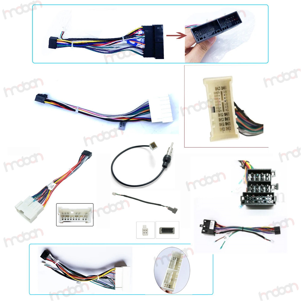 For Hyundai/Kia Car Radio Stereo Power Harness Cable Wire USB/Antenna ...