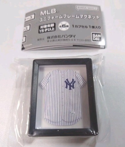 MLB Uniform Frame Magnet Complete Set of 6 Type Cubs Dodgers Yankees ...