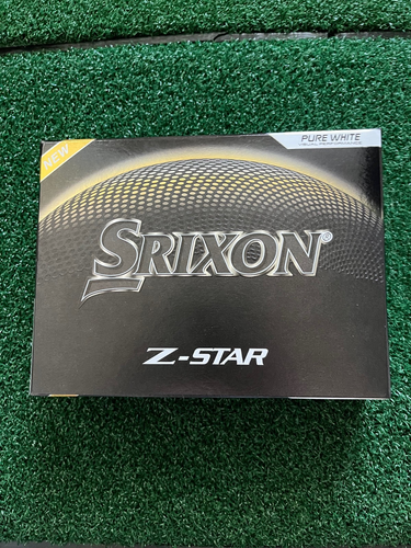 Srixon Z-Star Pure White Golf Balls 12 Dozen 4 Sleeves Brand New in Box ...