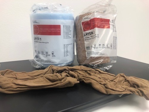 MILLIKEN COFLEX TLC LS Standard 4" Two-Layer Compression Kit 30-40mmHg ...