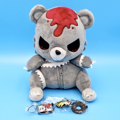 Days Gone Rager Bear Plush Figure Zipper Pouch + 3 Charm Keychains 10 ...