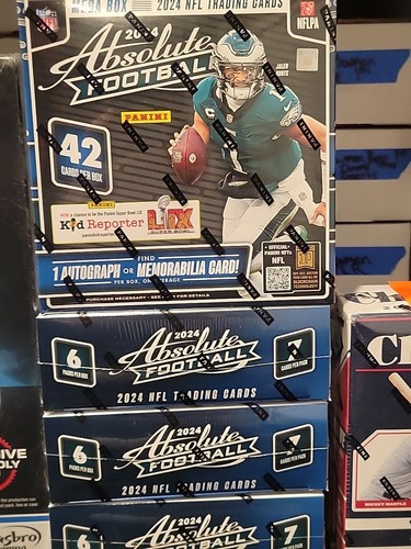 🔥 KABOOM & EXPLOSIVE HUNT! 🏈 2024 PANINI ABSOLUTE FOOTBALL MEGA BOX ...