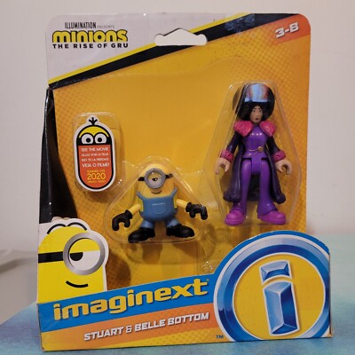 Imaginext Minions The Rise Of Gru Stuart And Belle Bottom Despicable Me ...