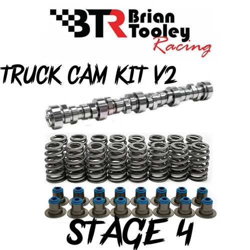 BRIAN TOOLEY RACING LS STAGE 4 BTR TRUCK CAM KIT V2 4.8 5.3 6.0 6.2 ...