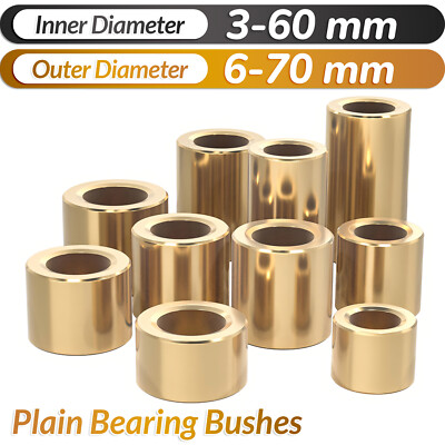 Metric Oilite Plain Bronze Sintered Bearing Bushes Series - High ...