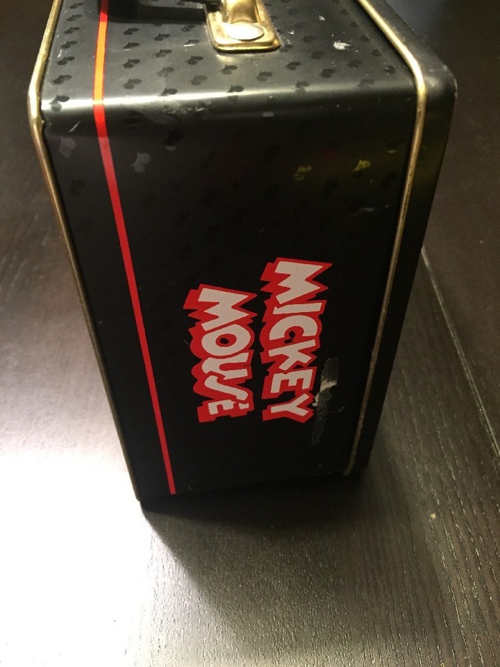 Walt Disney Parks and Resort Mickey Mouse Tin W/Handle(Tin only) | eBay