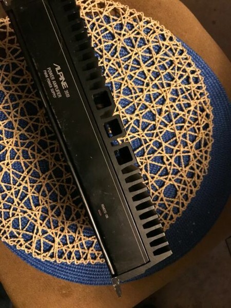 Alpine 3523 2ch Power Amplifier Maintenance Completed for sale online ...