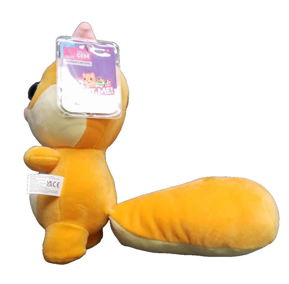 Adopt Me! Plush 8" Pet RED SQUIRREL Stuffed Animal Roblox 2023 Toy ...