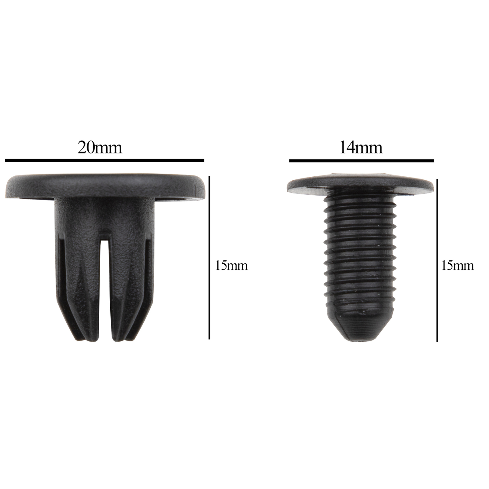 CLIPS FIXATIONS POUR PASSAGES DE ROUE INTÉRIEURS Pour BMW MINI COOPER S ...