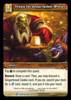 1x Treats for Great-father Winter Light Play Feast of Winter Veil 2007 ...