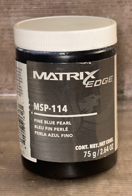 MATRIX EDGE MSP-114 FINE BLUE PEARL 75 GRAMS POWDER | eBay