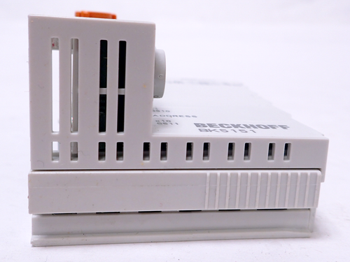 BECKHOFF BK5151 CANOPEN COMPACT BUS COUPLER 64 BUS TERMINAL 24VDC ...