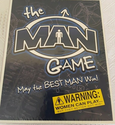 The Man Game "May The Best Man Win!" Brand New, Sealed Late for the Sky ...