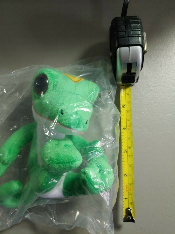 GEICO GECKO 5" PLUSH STUFFED ANIMAL. AS SEEN ON TV AD | eBay