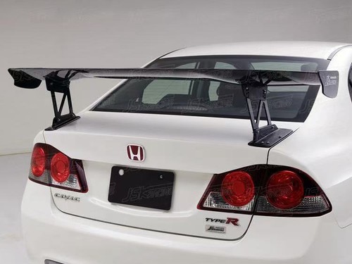 Carbon Fiber For 06-11 Honda Civic 8th Sedan JS Style Rear Trunk ...