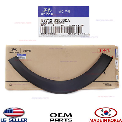 Genuine Front Fender Wheel Molding Garnish Right Passenger Side OEM ...