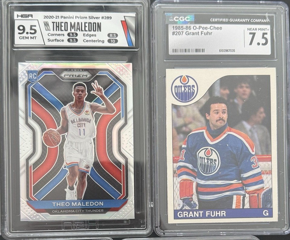 30 Card Graded Multi-Sport Cheap Slab Lot -PSA, BGS, SGC, GMA + Graded ...