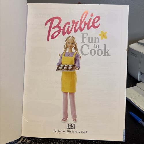 Barbie Fun to Cook Book by Cynthia O'Neill | eBay