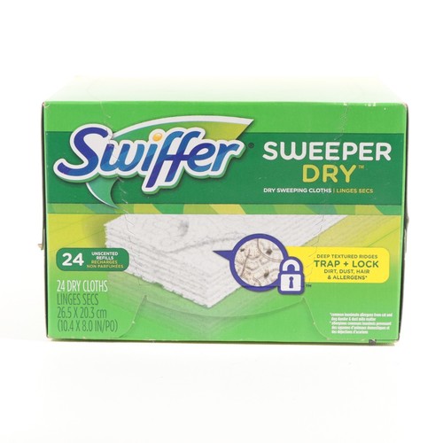 Swiffer Sweeper Dry Refills - 24 Unscented Cloths Pack | eBay