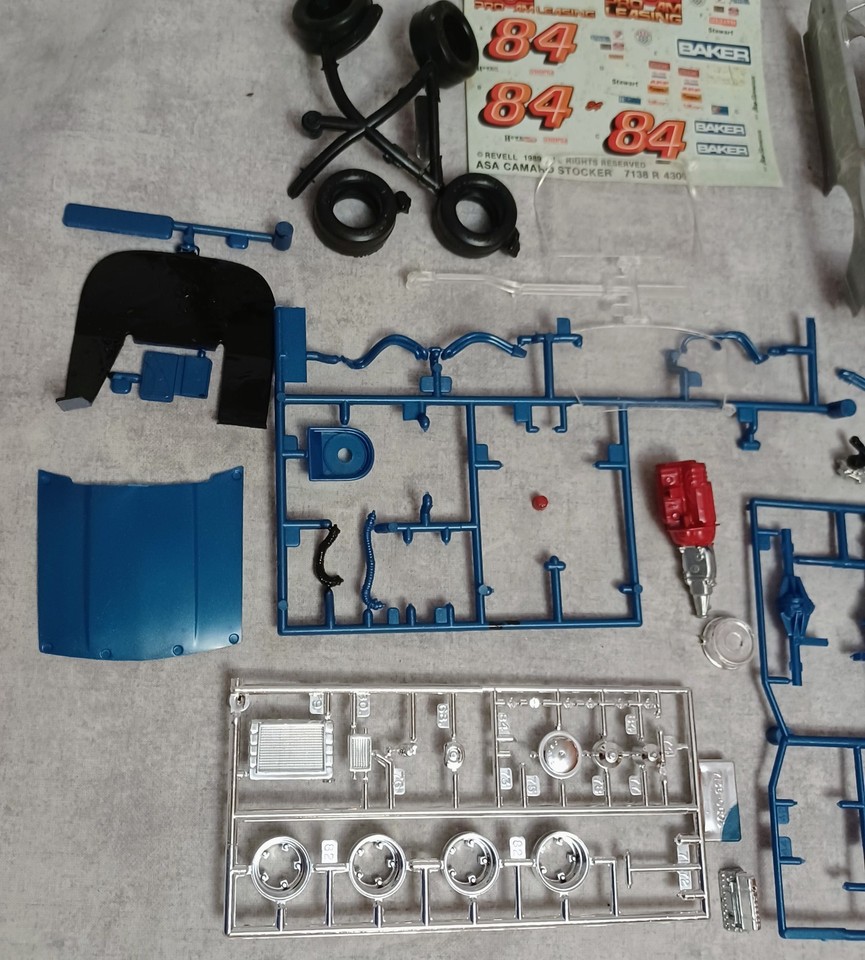 Revell ASA #84 Pro-Am Leasing Camaro Model Car Kit 1/25 Open box | eBay