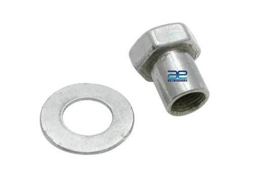 Fits Royal Enfield Chain Case Front Attachment Stud Nut & Washer | eBay ...
