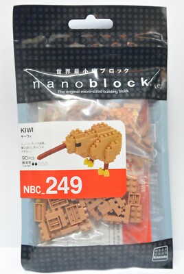 Nanoblock Building Blocks 90 Pieces - KIWI - NBC_249 | eBay