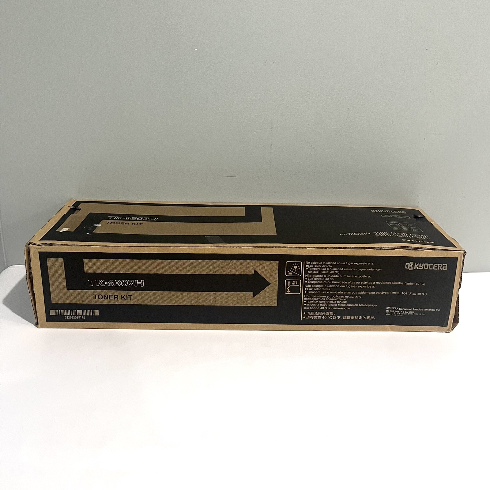 Kyocera TK-6307H Genuine Black Toner Kit 3500i/3501i/4500i/4501i/5501i ...