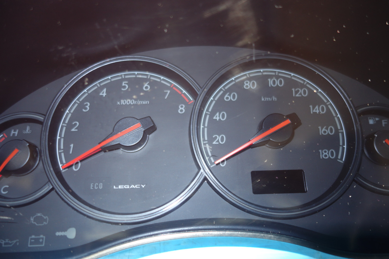 JDM Subaru Legacy Gauge Cluster Speedometer 2005-2009 5speed 6speed ...
