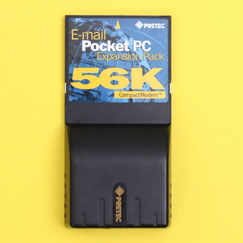 PRETEC E-Mail Pocket PC 56K Expansion Pack CompactFlash CF Modem [CFVFM ...