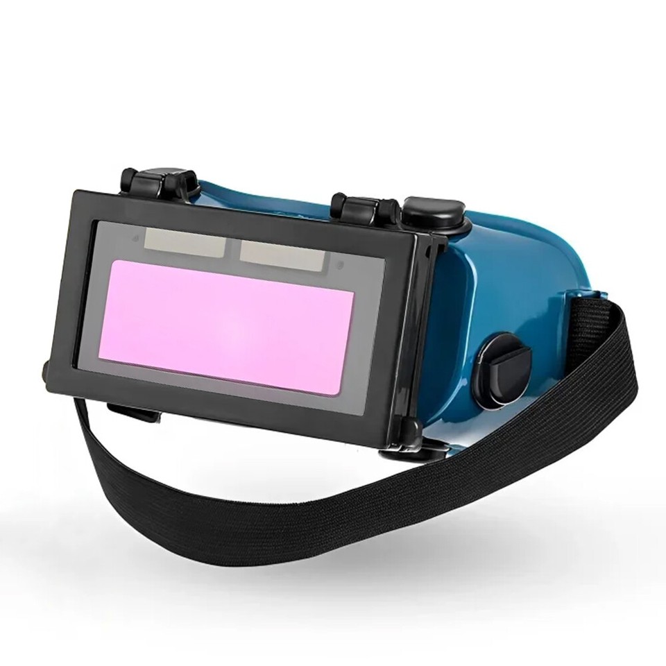 Welding Glasses Auto Darkening Anti-Glare Filp Up Welder Goggles Solar ...