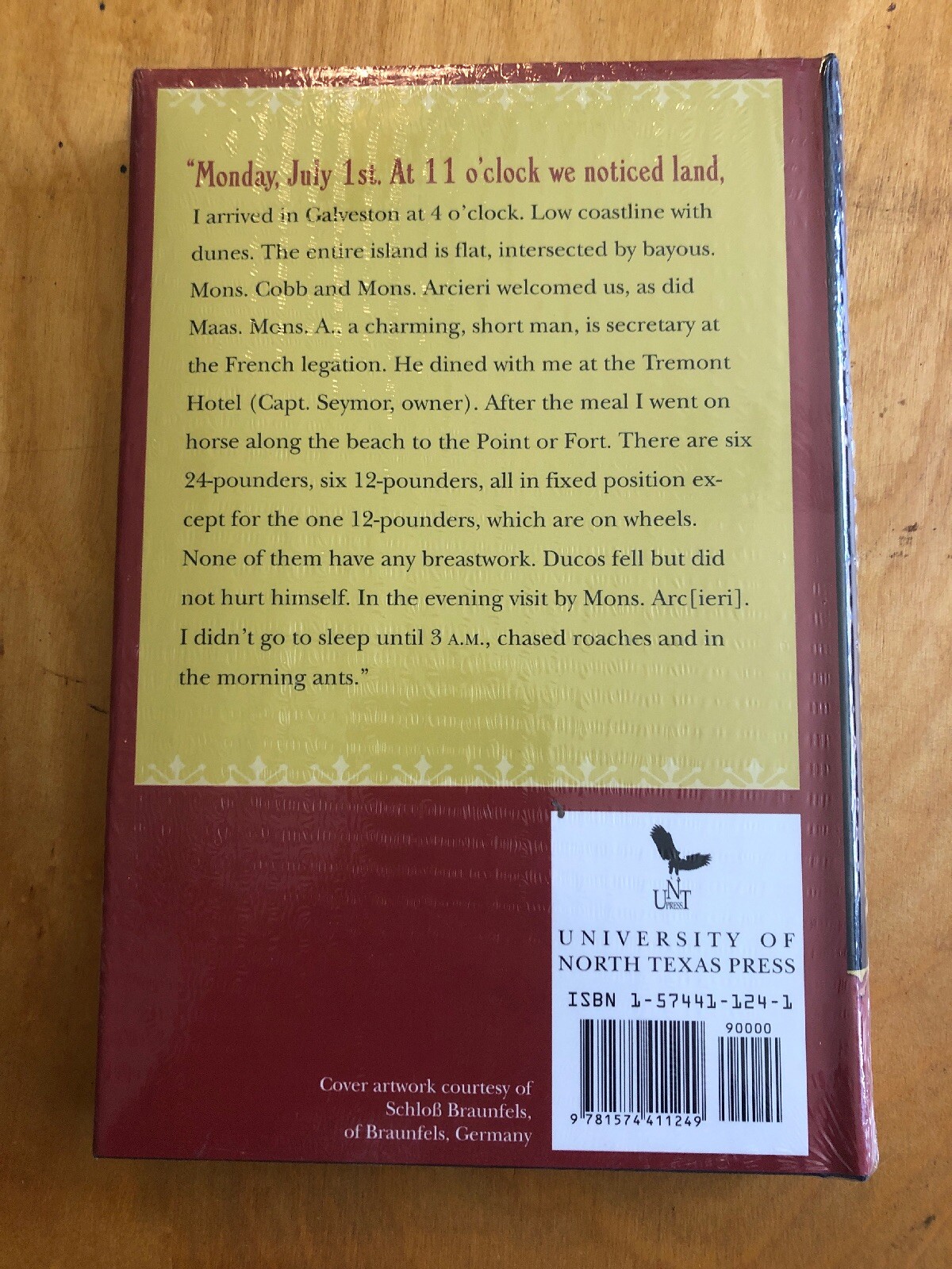 Voyage to North America, 1844-45 : Prince Carl of Solms's Texas Diary ...