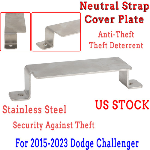 Anti-Theft Neutral Strap Cover Plate For Dodge Challenger 2015-2023 ...