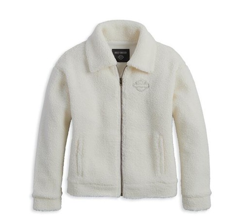 Harley-Davidson Jacke"Enchanted Sherpa" 97427-23vw Off White | eBay
