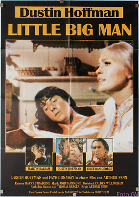Plakat Little Big Man 1970 Dustin Hoffman, Faye Dunaway; Comet-Verleih ...