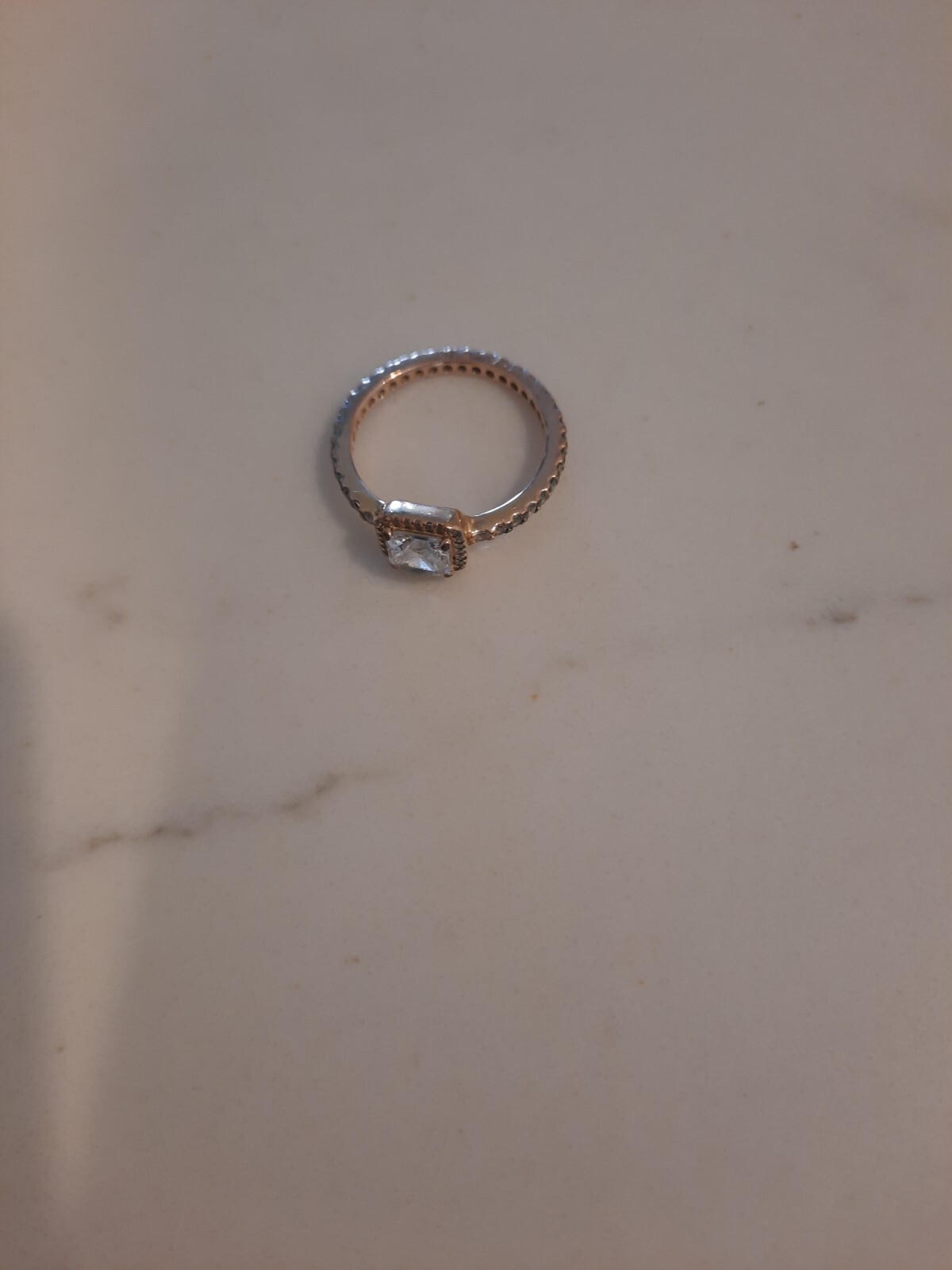 Pandora 2 Tone Ring | eBay Australia