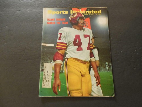Sports Illustrated Aug 27 1973 Duane Thomas Redskins ID:18579 | eBay