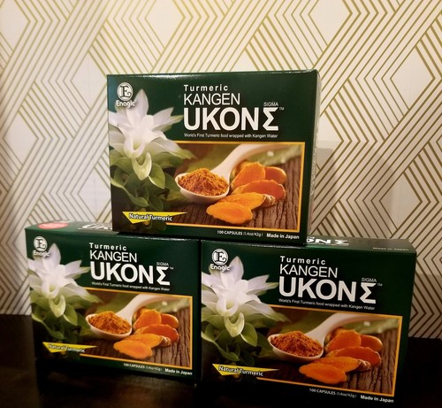 NEW Natural Turmeric Kangen Ukon Sigma Anti-Oxidizing Supplement - 100 ...