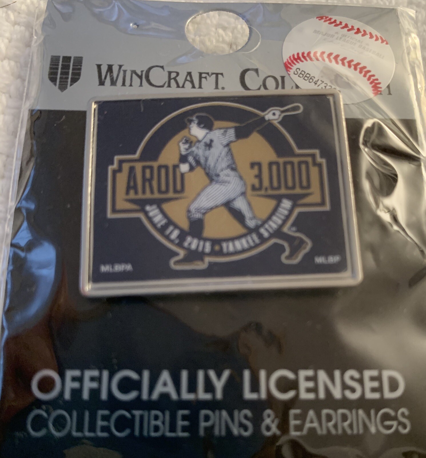 NY YANKEES ALEX RODRIGUEZ PIN AROD 3000 HITS RECORD HOME RUN 9/13/15 | eBay