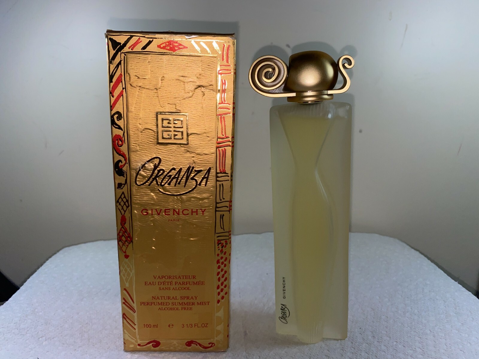 ORGANZA GIVENCHY NATURAL PERFUMED SUMMER MIST ALCOHOL FREE 3 1/3 OZ NEW (C14) | eBay