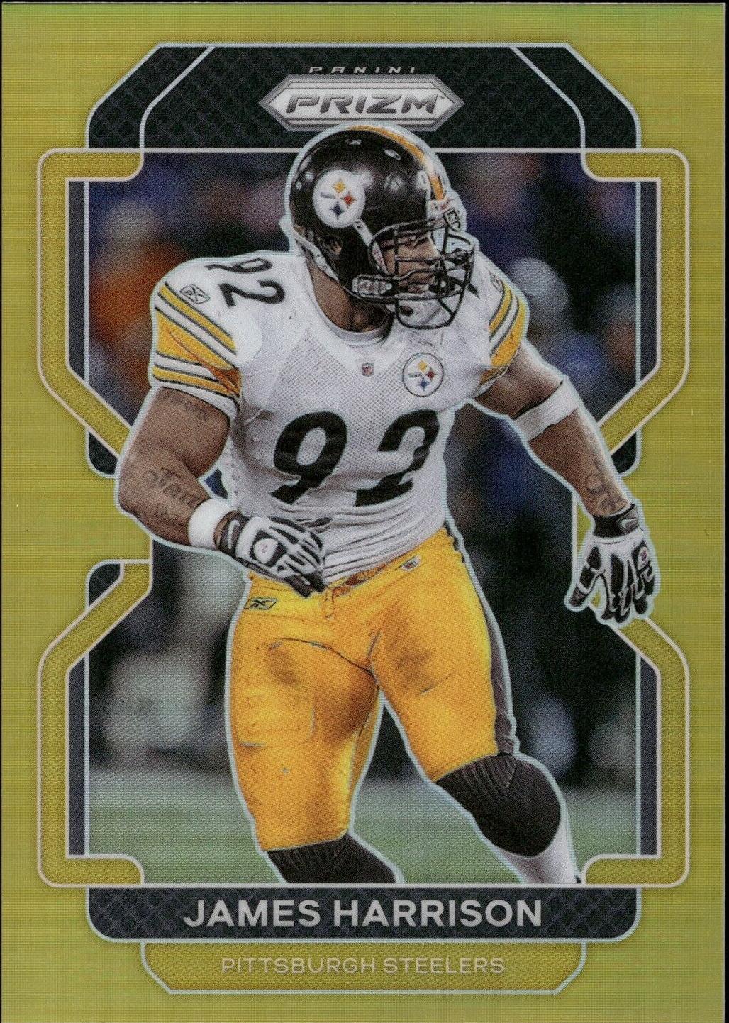 2021 Panini Prizm - James Harrison #259 Gold Prizm /10 (AU) for sale ...