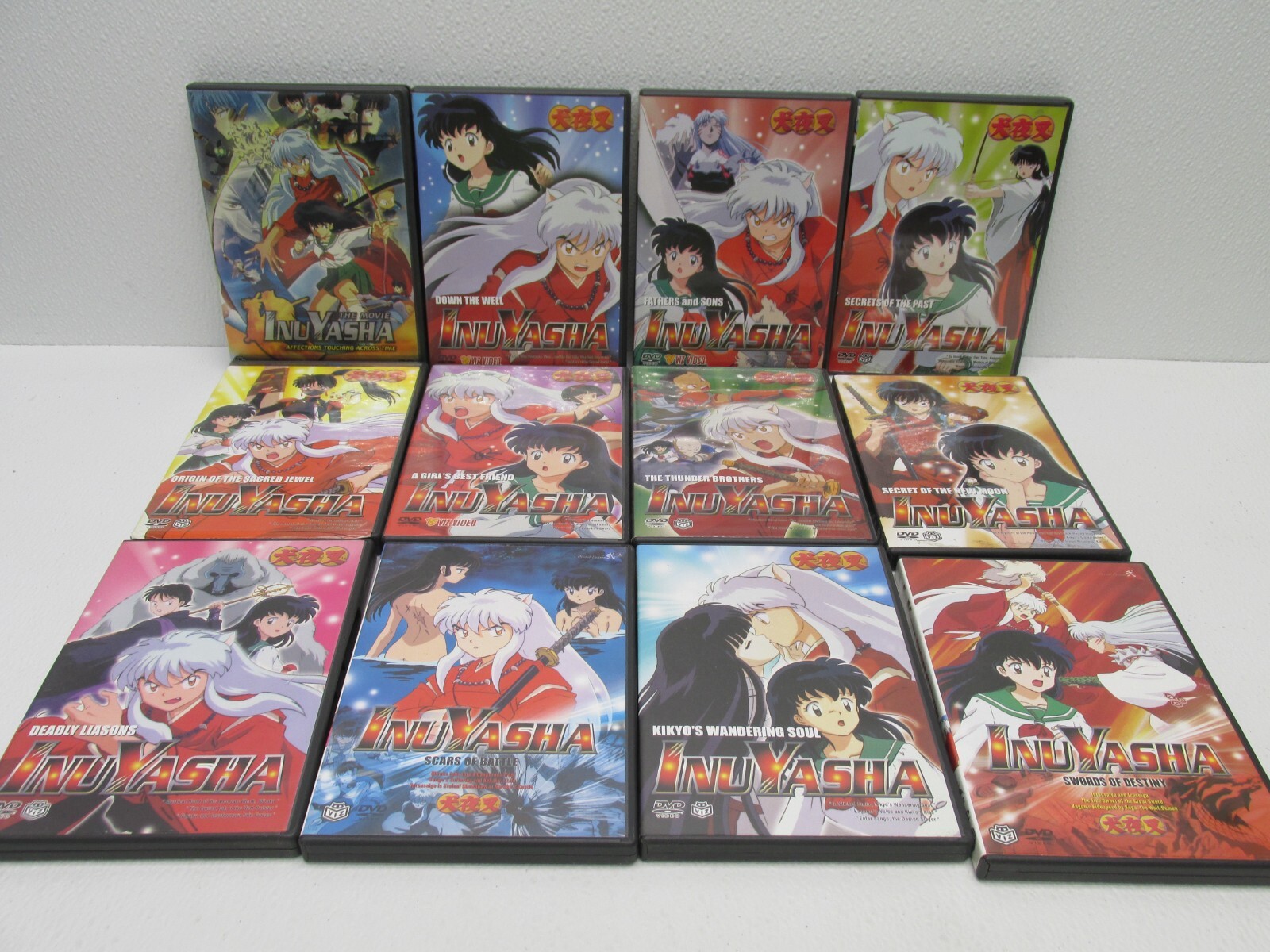 LOT OF 12 InuYasha DVD Anime VIZ Video Media Episodes | eBay