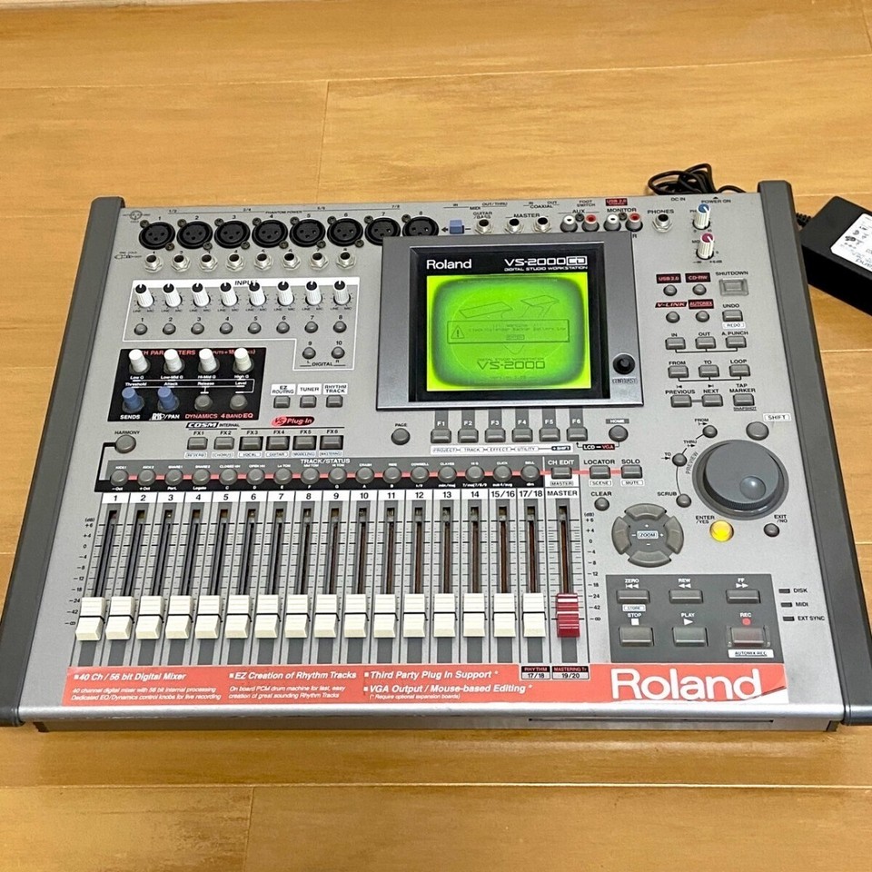 Roland VS-2000CD 24-Bit Digital Studio Workstation Recorder Tested | eBay