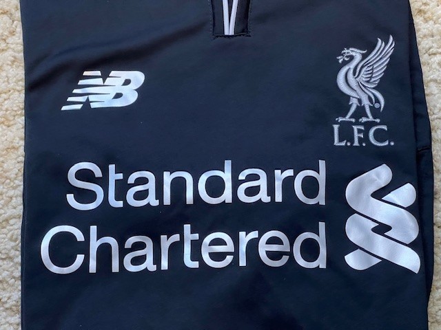 Liverpool FC New Balance 2016-17 Black Away Kit Jersey Shirt Adult ...