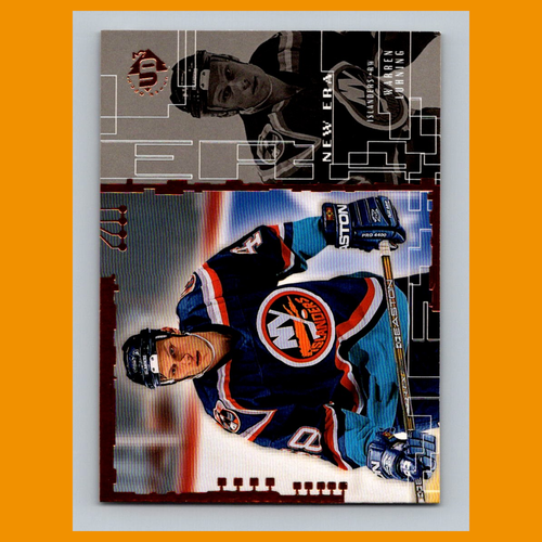 Warren Luhning #12 1998 Upper Deck UD3 New York Islanders Hockey Card ...