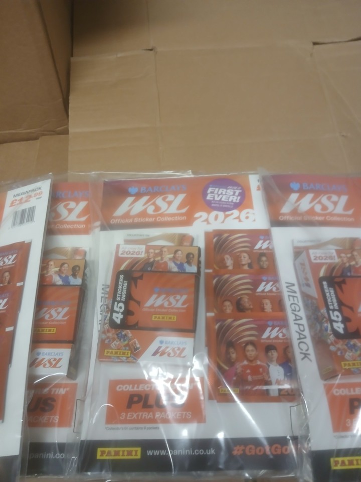 Panini Barclays Women's Super League WSL 2026 Official Stickers | eBay UK