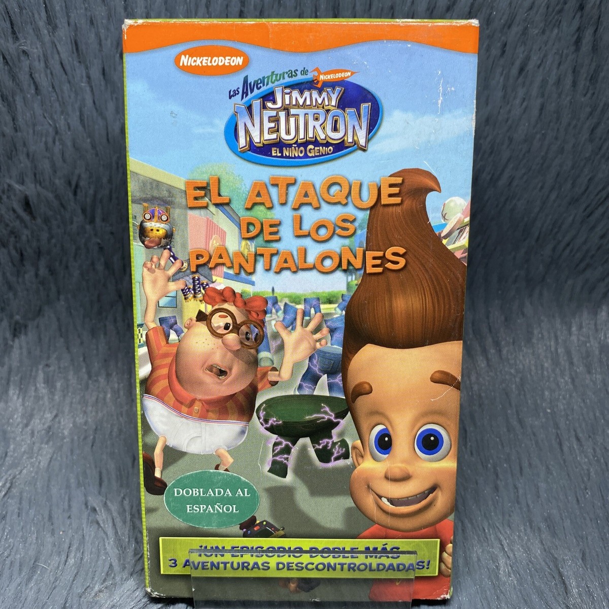 Jimmy Neutron Boy Genio Vhs E Dvd DVDTOTAL Jimmy Neutron Fusión De
