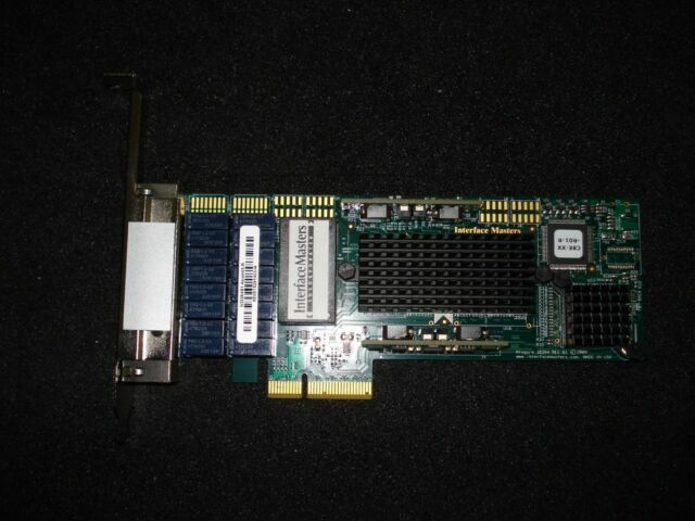 Interface Masters Niagara 32264 Rev B1 Quad Port Copper NIC W/ Bypass ...